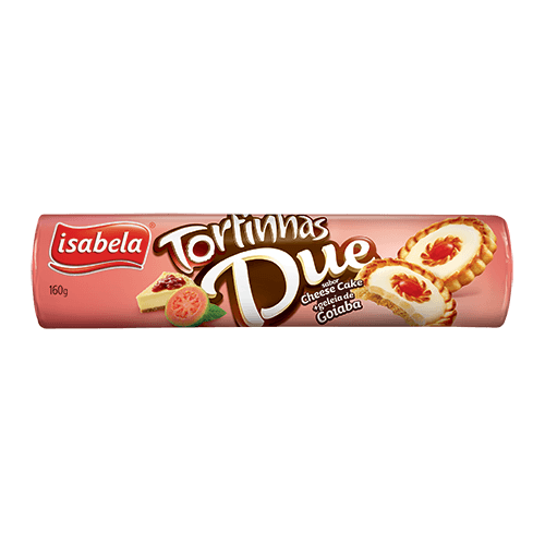 BISC ISABELA TORTINHAS 140G CHEESE CAKE/