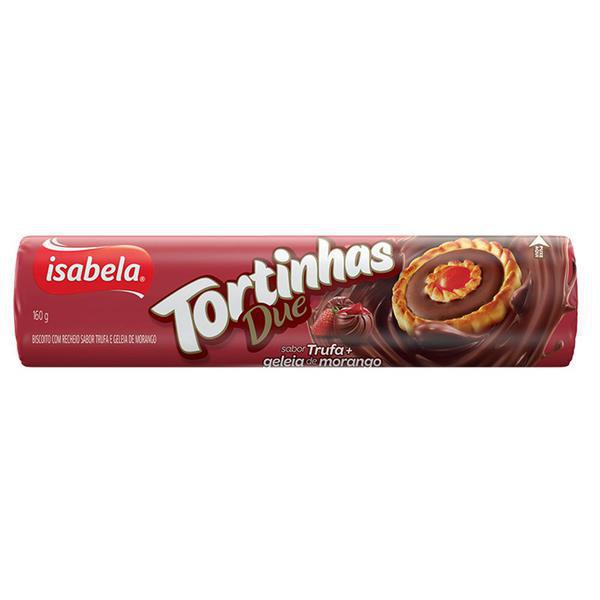 BISC ISABELA TORTINHAS 140G TRUFA/GEL MO