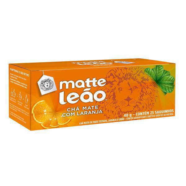 Damian CenterLar | CHA MATTE LEAO 40G LARANJA