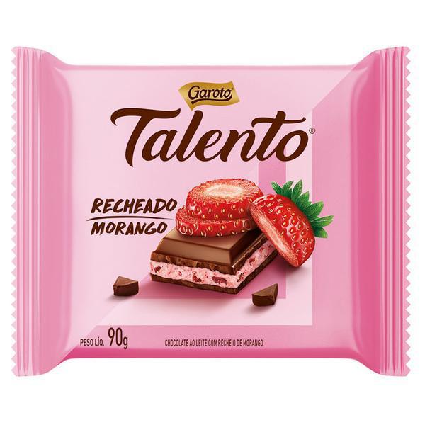 CHOCOLATE TALENTO 90G MORANGO